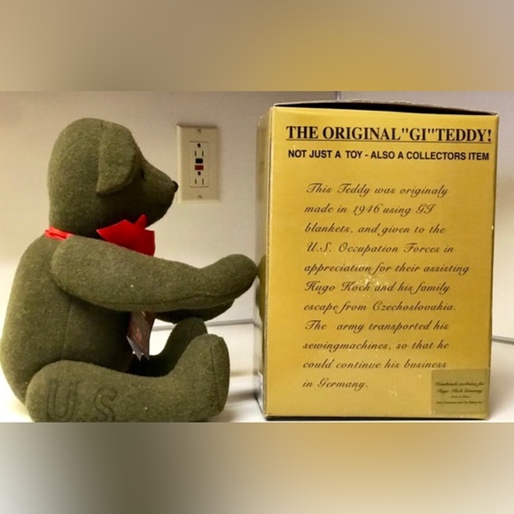 Hugo Koch | Art | Vintage Hugo Koch The Original Gi Teddy Us Bear Wwii ...